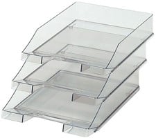 Brievenbak Qbasic A4 transparant | WE MAKE YOUR OFFICE WORK